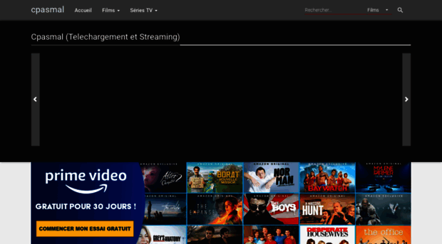 cpasmal.fr - Cpasmal film streaming et séri... - Cpasmal