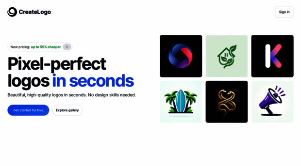 createlogo.app - CreateLogo | AI logo generator - Create Logo