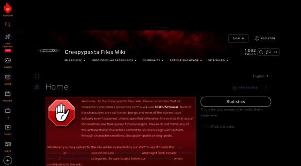 creepypastafiles.fandom.com - Creepypasta Files Wikia | Fand ...