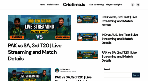 crictime.is - Live Cricket Streaming, Review... - Crictime