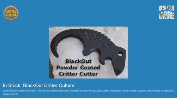 crittercutter.com - Critter Cutter beer bottle ope... - Critter Cutter