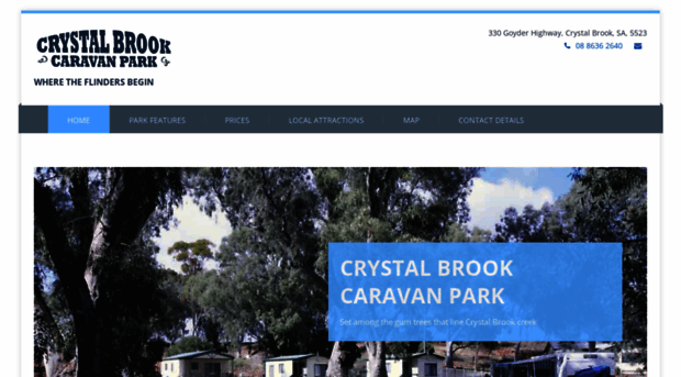 crystalbrookcaravanparksa.com - Crystal Brook Caravan Park | W ...