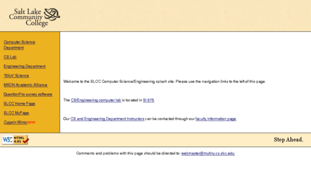 cs.slcc.edu - SLCC Computer Science Departme... - Cs Slcc
