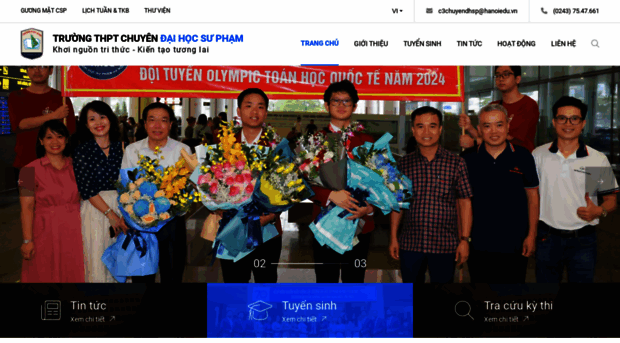 csp.edu.vn - Trường THPT CHUYÊN ĐẠI HỌC SƯ ... - Csp