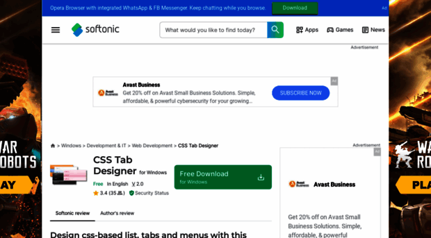 css-tab-designer.en.softonic.com - CSS Tab Designer - Download - CSS ... css-tab-designer.en.softonic.com - CSS Tab Designer - Download - CSS ...