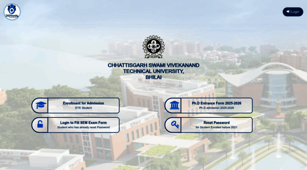 csvtu.digivarsity.online - DigiVarsity - University Manag... - Csvtu ...