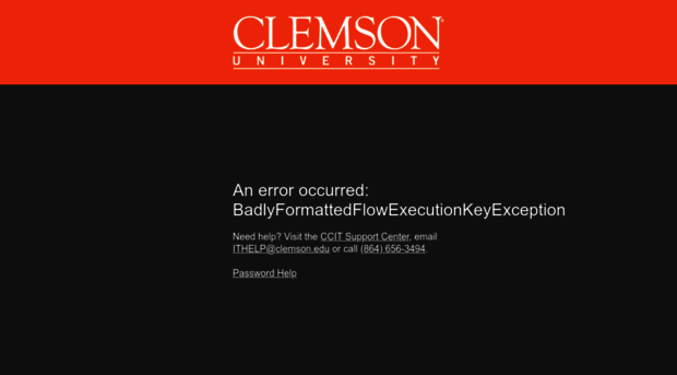cubshrweb.clemson.edu - Clemson Login Service - Cubshrweb Clemson