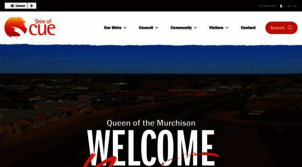 cue.wa.gov.au - Shire of Cue - Queen of the Mu... - Cue Wa Gov