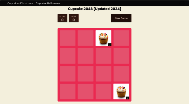 cupcake2048.org - Cupcake 2048 | Play 2048 cupca... - Cupcake 2048
