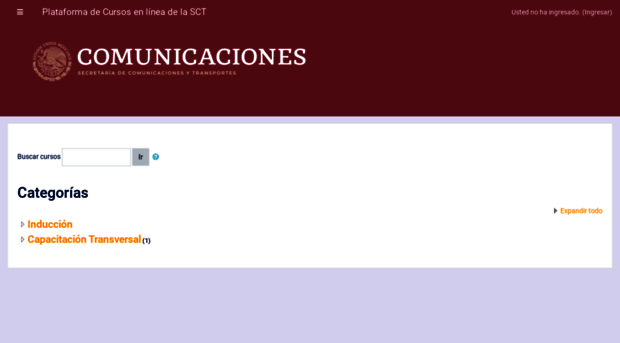 cursos.sct.gob.mx - Plataforma de Cursos en línea ... - Cursos Sct