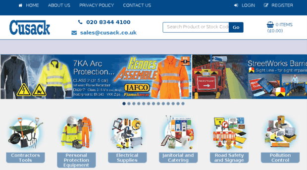 cusack.co.uk - Home Page - PF Cusack - Cusack