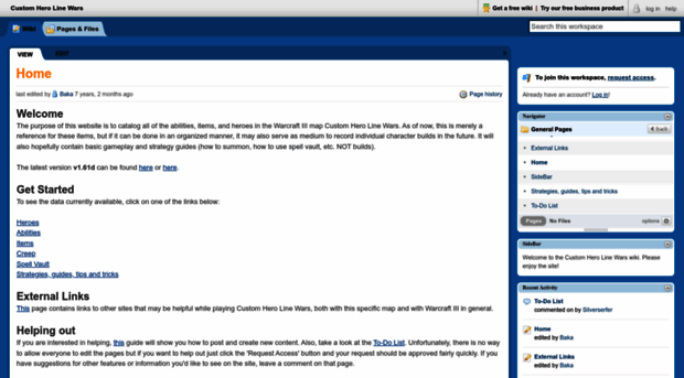 customherolinewars.pbworks.com - Custom Hero Line Wars [license ...