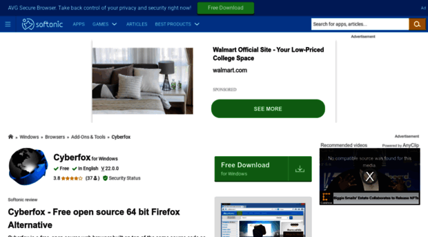 cyberfox.en.softonic.com - Cyberfox - Download - Cyberfox En Softonic