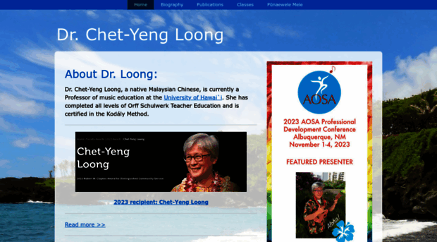 cyloong.com - About Dr. Loong: - Website of ... - Cy Loong