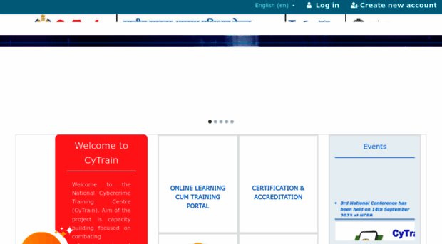 cytrain.ncrb.gov.in - National Cybercrime Training C... - Cy Train Ncrb