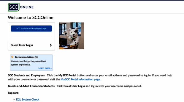 d2l.sccsc.edu - Login - Spartanburg Community ... - D2L Sccsc