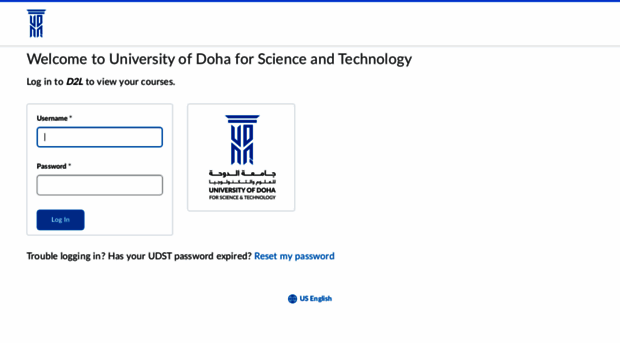 d2l.udst.edu.qa - Login - UDST - D 2 L UDST Edu