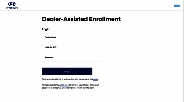 dae.hyundaiusa.com - Login | Hyundai Dealer-Assiste... - Dae Hyundai Usa