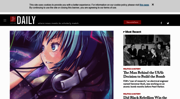daily-test.jstor.org - Home Page - JSTOR Daily - Daily Test JSTOR