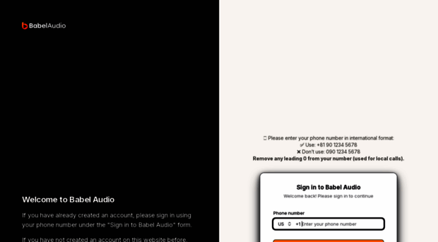 dashboard.babel.audio - Babel Audio - Global Conversat... - Dashboard Babel