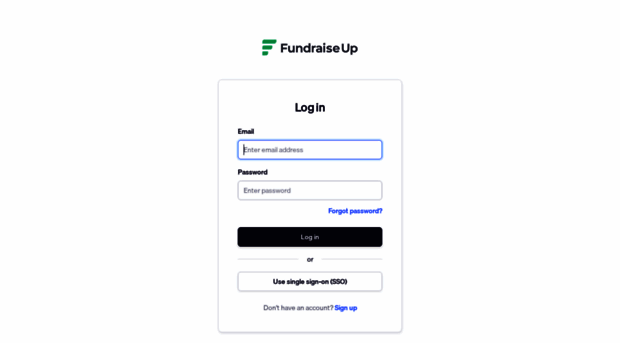 dashboard.fundraiseup.com - Fundraise Up Login - Dashboard Fundraise Up