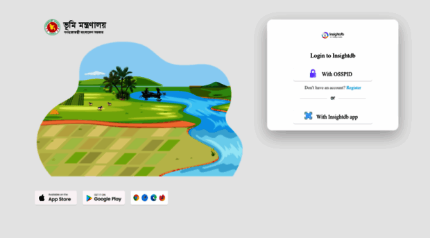 dashboard.land.gov.bd - Insightdb - Dashboard Land