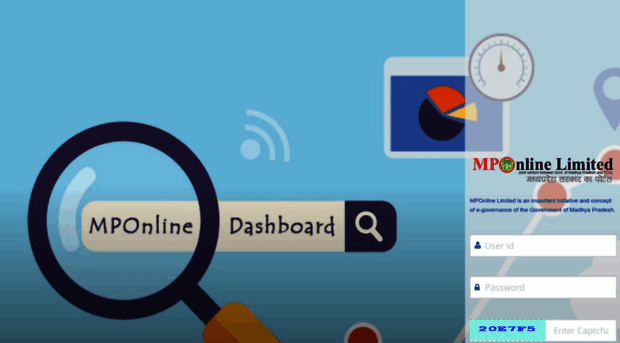 dashboard.mponline.gov.in - Dashboard Login - Dashboard Mponline