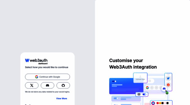 dashboard.web3auth.io - Web3Auth Developers - Dashboard Web3 Auth
