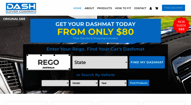 dashcovercompany.com.au - We only make Dash Mats. Qualit... - Dash ...