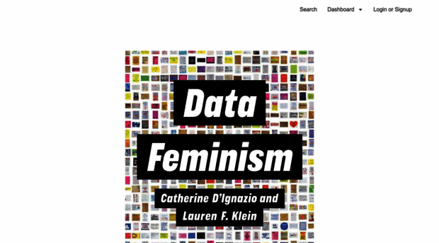 data-feminism.mitpress.mit.edu - Data Feminism - Data Feminism Mitpress Mit