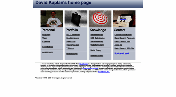 davidkaplan.me - David Kaplan - David Kaplan's ... - David Kaplan
