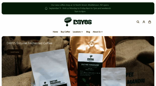 dayescoffee.com - Dayes Coffee Roasters - Dayes Coffee
