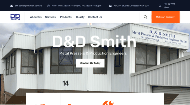 ddsmith.com.au - Metal Pressing, Toolmaker & To... - Ddsmith