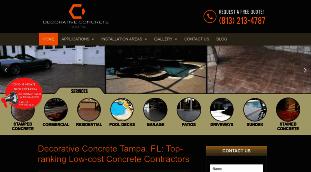 decorativeconcretetampa.com - Decorative Concrete Tampa FL ...