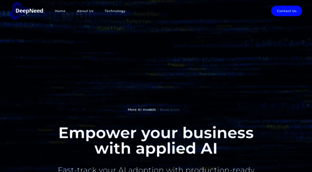 deepneed.ai - DeepNeed - Deep Need