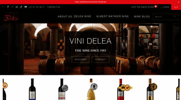 delea.com - European Store | Vini e Distil... - Delea