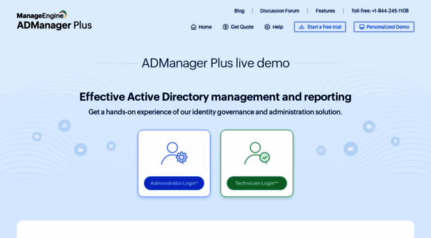 demo.admanagerplus.com - ADManager Plus :: Active Direc... - Demo ...