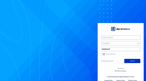 demo.darwinbox.in - Darwinbox : Login - Demo Darwinbox