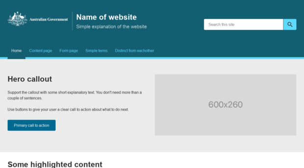 design-system-starter.apps.b.cld.gov.au - Australian Government Design ...