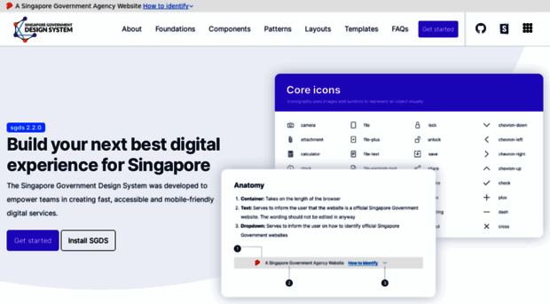 designsystem.gov.sg - SGDS | home - Designsystem