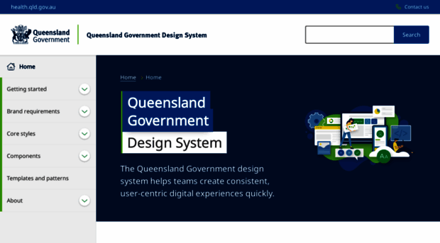 designsystem.qld.gov.au - Queensland Government Design S... - Design ...