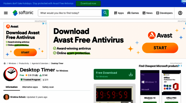 desktop-timer.en.softonic.com - Desktop Timer - Download - Desktop Timer En Softonic