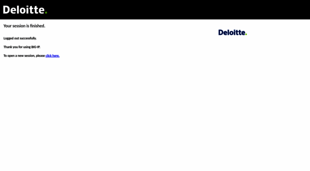 desktop.deloitte.ch - BIG-IP logout page - Desktop Deloitte