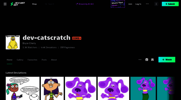 Dev Dev Catscratch Hobbyist Gen Dev Catscratch Deviant Art