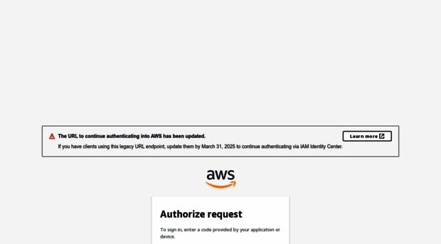 device.sso.us-east-1.amazonaws.com - Amazon Web Services - Device Sso ...