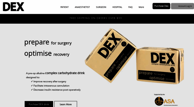 dex.com.au - DEX | Pre-surgery Drink | Aust... - DEX
