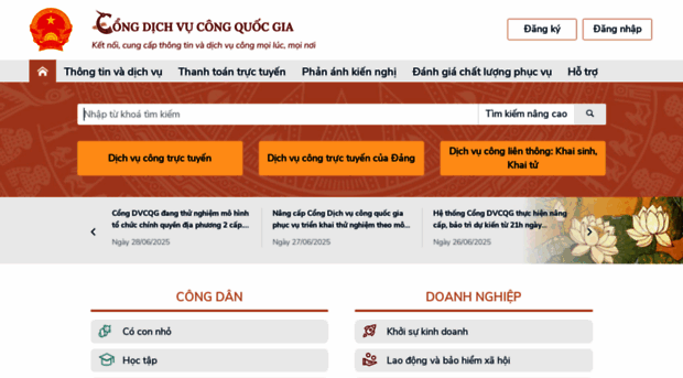 dichvucong.bacgiang.gov.vn - Dịch vụ công trực tuyến - GOV - Dichvucong ...