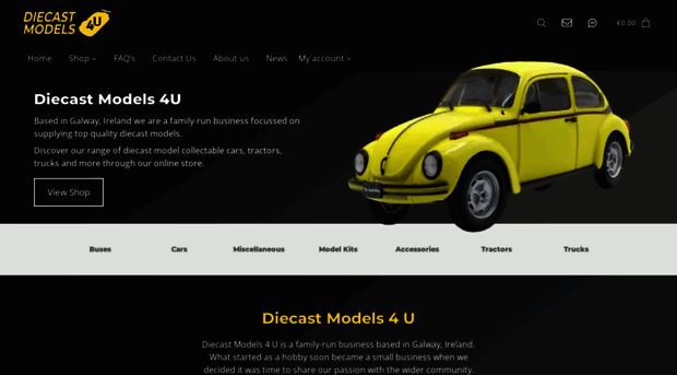 diecastmodels4u.ie - Home | Diecast Models 4U - Diecast Models 4U