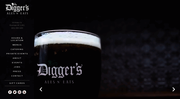 diggerspub.com - Digger's Ales N' Eats | Irish ... - Digger S Pub