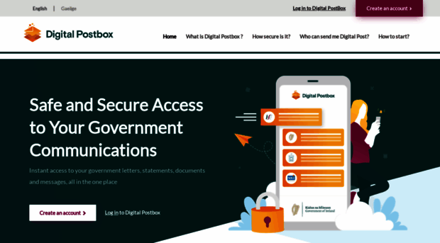 digitalpostbox.ie - MessagingIE - Digitalpostbox